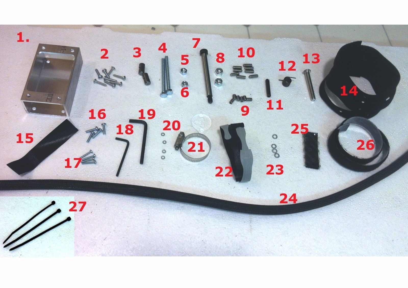 BoosterPack FULL Kit: Hardware + Printed Parts – EngineerDog.com