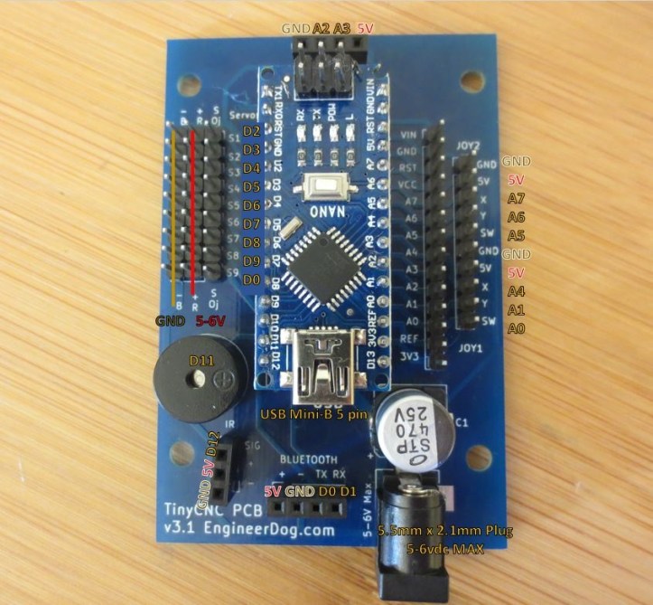 tinycnc-pinoutinout – EngineerDog.com
